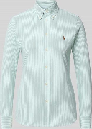 Polo Ralph Lauren Regular Fit Hemdbluse aus reiner Baumwolle