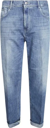 Dondup Pantalons D&eacute;contract&eacute;s - Bleu