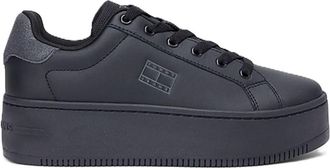 Tommy Jeans Damen Tjw Flatform ESS Mu En0En02918 Niedriges Oberteil, Black (Black), 36 EU