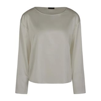 Emporio Armani Damen, Oberteile, Weiß, XLGröße