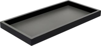 Giftcompany Neo Tablett rechteckig schwarz 30cm