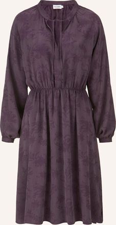 Hessnatur Hessnatur Hessnatur Kleid Gerafft Knielang Aus Tencel Lyocell- Und Lenzing Ecovero Viskose lila