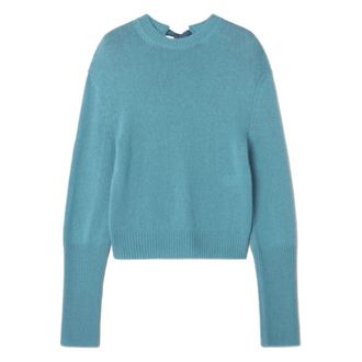 Lanvin Pullover mit Grosgrain-Knoten-Detail - - Knitwear - Damen - Blau - M