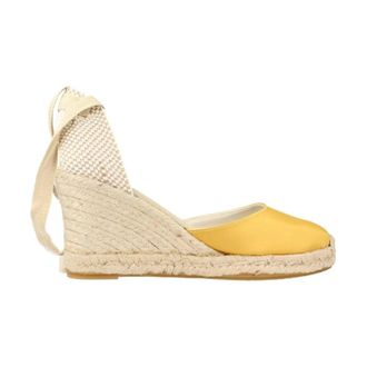 Clara Duran Compens&eacute;es &eacute;l&eacute;gantes pour Femmes - Femme - Chaussures - Jaune - Taille: 41 EU