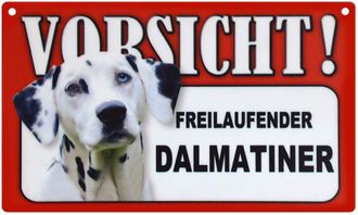 Spass Kostet Türschild Warnschild Dalmatiner