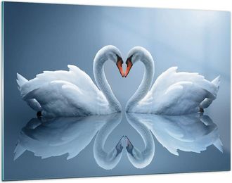 Arttor Wandbilder Dekoration Wohnzimmer Ladung Dampf Wasser Bilder auf Glas 120x80cm Glasbild Schlafzimmer Küche Deko Wand Kunstdruck Art Groß XXL Wanddeko B