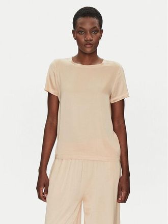 Vicolo Bluse TD0007 Beige Relaxed Fit