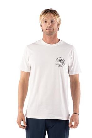 Rip Curl T-Shirt Graphique &agrave; Manches Courtes et col Rond pour Homme, Coupe Standard, Motif Graphique &agrave; Manches Courtes et col Rond, Coupe Standard, Bone Surf S