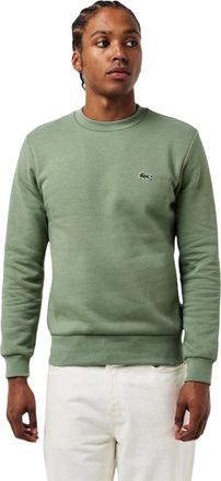 Lacoste Sweatshirt f&uuml;r Herren, Rundhalsausschnitt, Fleece (Thymian-Gr&uuml;n)
