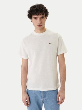 Lacoste T-Shirt TH0629 Wei&szlig; Regular Fit