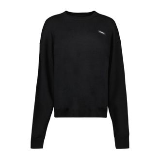 Coperni Logo Strickpullover - - Knitwear - Damen - Schwarzk - S