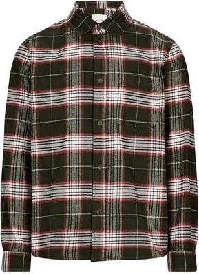 Les Deux Veste en tweed &agrave; carreaux en coton