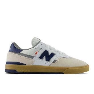 New Balance Unisex NB Numeric Jamie Foy 306C in Wei&szlig;/Blau, Wildleder/Mesh, Gr&ouml;&szlig;e 41.5