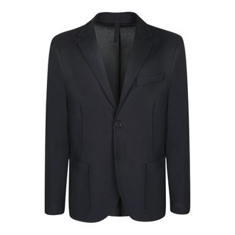 Harris Wharf London Blazer mit fallendem Revers und einreihigem Knopfverschluss - - Jackets - Herren - Blau - L