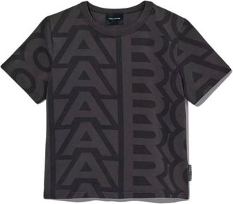 Marc Jacobs Femme, Tops, Brun, Taille: 42 FR Monogram Baby T-Shirt