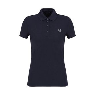 A|X Armani Exchange Baumwoll-Polohemd - - Tops - Damen - Blau - L