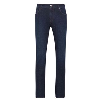 Billionaire Boys Club Homme, Jeans, Bleu, Taille: W46 Jeans Coupe Droite Crest