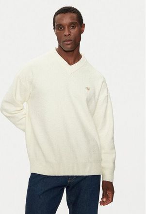 Calvin Klein Jeans Pullover J30J326452 Écru Regular Fit