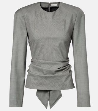 Magda Butrym Bluse aus Wolle