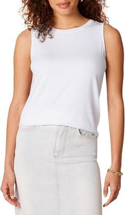 Amazon Essentials Débardeur de Musculation Coupe Décontractée sans Manches Femme, Blanc Vif, XL