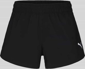 Puma Regular Fit Sportshorts mit Logo-Print