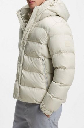 HUGO BOSS Steppjacke Omaris1 mit gef&uuml;ttertem Kragen, Regular Fit