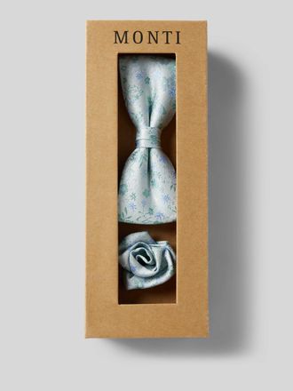 Monti Seidenfliege im Set mit Einstecktuch