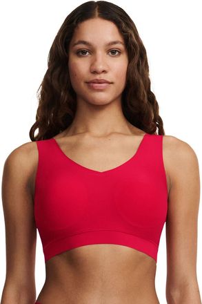 Chantelle Damen Softstretch Uw Sg Sans A. Padded V Neck Full Coverage Bra, Coquelicot, XL/2XL