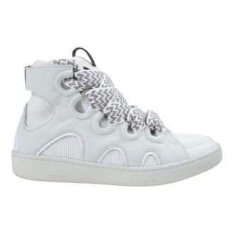 Lanvin Baskets montantes Curb - Homme - Chaussures - Blanc - Taille: 42 EU