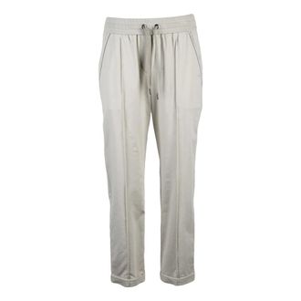 Brunello Cucinelli Tuta Sweatpants - - Trousers - Damen - Beige - S