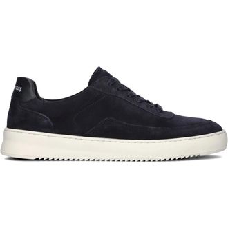 Filling Pieces Low Top Wildleder-Sneakers - - Shoes - Herren - Blau - 43 EU