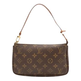 Louis Vuitton Pre-owned Monogram Pouch - Femme - Pre-owned - Brun - Taille: ONE Size