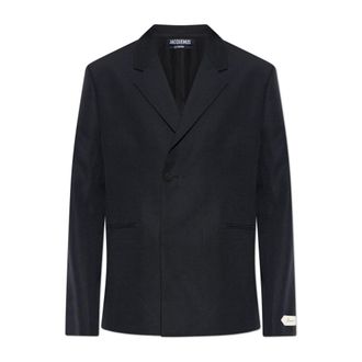 Jacquemus Homme, Vestes, Bleu, Taille: S Melo Blazer