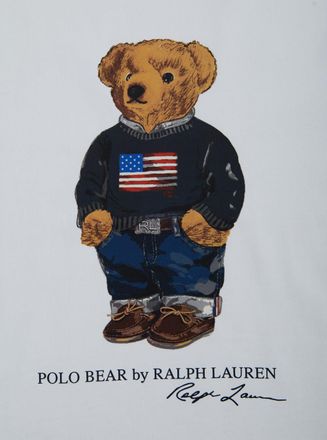 Polo Ralph Lauren Polo Bear Logo Print T-Shirt - White