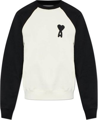 Ami Homme, Sweatshirts et sweats &agrave; capuche, Beige, Taille: S SweaT-shirt Oversize