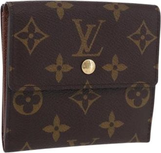 Louis Vuitton Portefeuille Trifold Pre-owned - Femme - Pre-owned - Brun - Taille: ONE Size