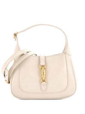 Gucci mini sac cabas Jackie 1961 en cuir - Blanc