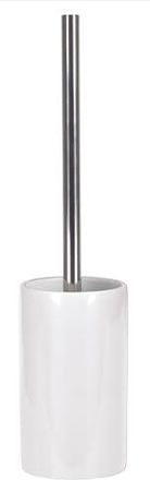 Kleine Wolke 5084114856 WC-B&uuml;rstenhalter Pur Shiny, schneewei&szlig;