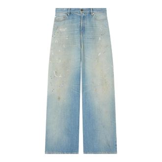 Golden Goose Femme, Jeans, Bleu, Taille: W29 Jean large