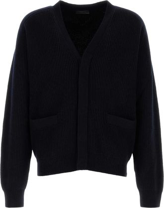 Prada Dunkelblauer Kaschmir-Cardigan