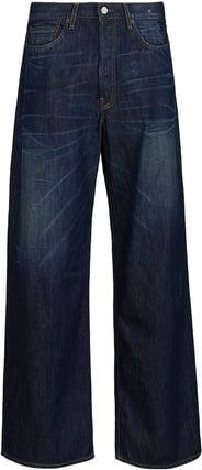 Acne Studios Jean large en coton 1981