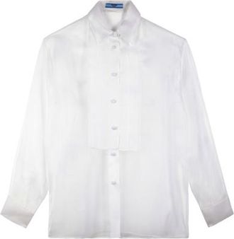 Prada Chemise transparente en soie