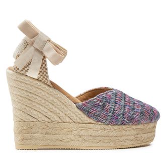 Maneb&igrave; Espadrilles Manebi Acapulco Heart-Shaped Wedge Espadrilles G 0.6 WH Rosa