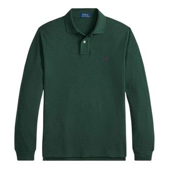 Polo Ralph Lauren Homme, Tops, Vert, Taille: L Polo Coupe Ajust&eacute;e