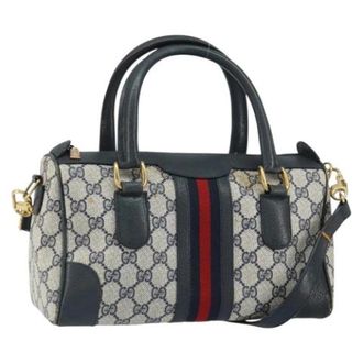 Gucci Pre-owned Vintage Handtasche - - Pre-owned - Damen - Blau - ONE SIZE