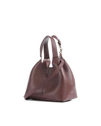 Coccinelle Womens Handbag C-Easy Berry Bovine Leather; Lining: Pu Handbags Hand Bags