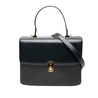 Gucci Sac bandouli&egrave;re vintage Pre-owned - Femme - Pre-owned - Bleu - Taille: ONE Size