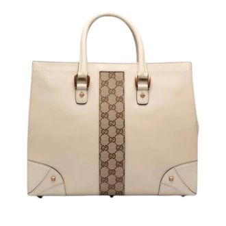 Gucci Sac cabas vintage Pre-owned - Femme - Pre-owned - Beige - Taille: ONE Size