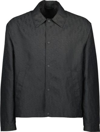 Dior Homme, Vestes, Gris, Taille: L Oblique Blouson Jacket