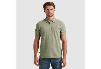 PME Legend Poloshirt Short sleeve polo stretch pique package mit Schriftzug